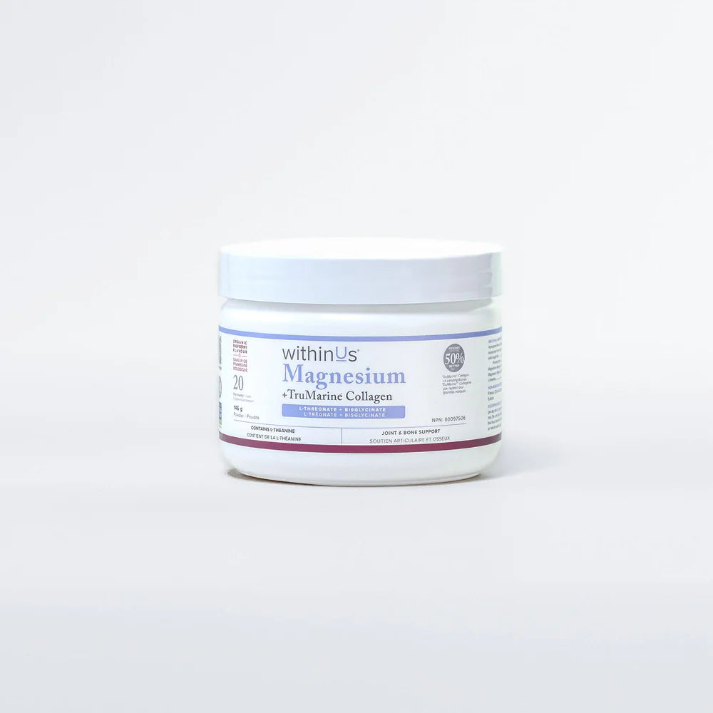 Magnesium L-Threonate + TruMarine® Collagen Jar | RASPBERRY – HOHM AND CO.
