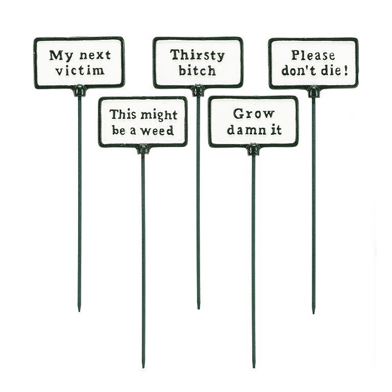 Plant Signs – HOHM AND CO.